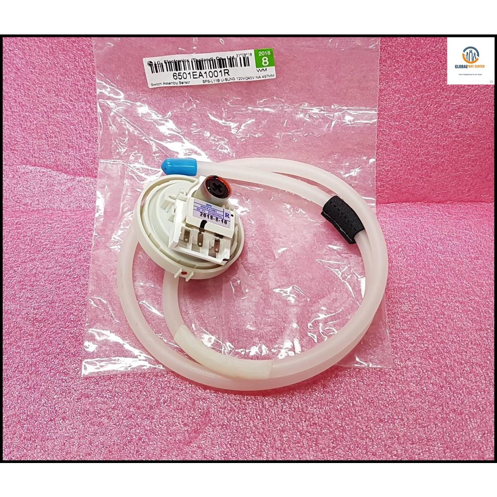 อะไหล่ของแท้/เพรสเชอร์เครื่องซักผ้าแอลจี/(สวิทซ์ระดับน้ำ)/LG/DC5V 3 ขา ...