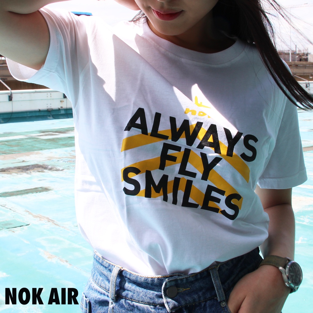 NOKAIR | Nok Smiley T-Shirt | Shopee Thailand