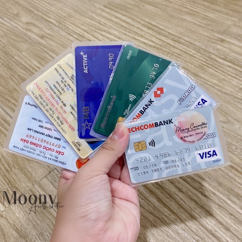 เคสพลาสติกสําหรับ ID, cccd, บัตรธนาคาร, บัตรสมาชิก, การ์ด vip | Shopee ...