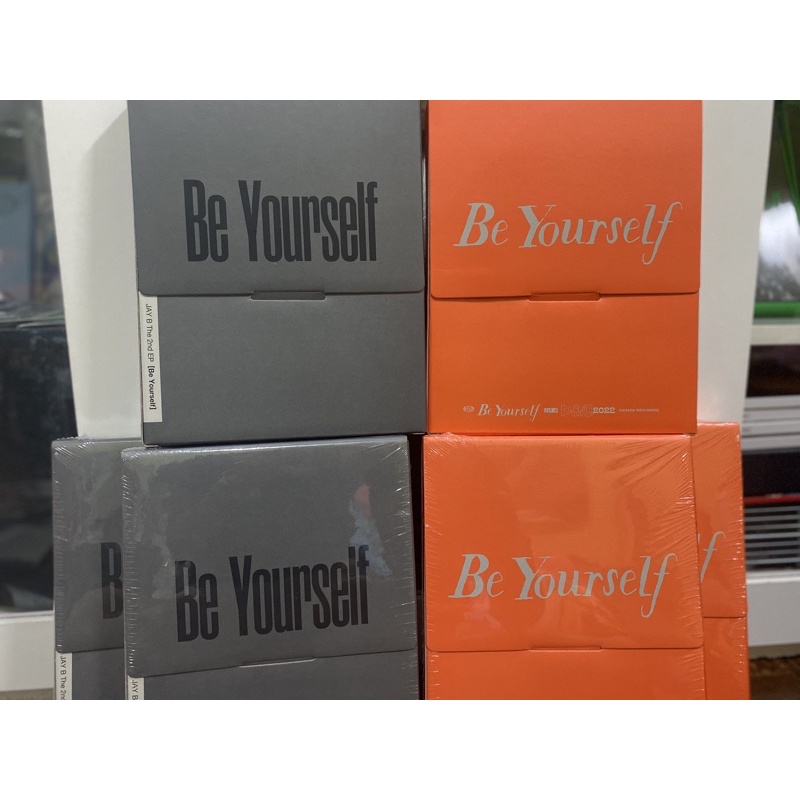 พร้อมส่ง อัลบั้มเต็ม/เปล่า Be Yourself JAY B มีทั้ง 2 เวอร์ | Shopee ...