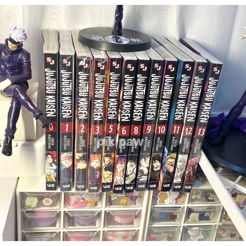 [READY] Manga jujutsu kaisen jjk eng / english ver vol 0 1 2 3 5 6 10 ...