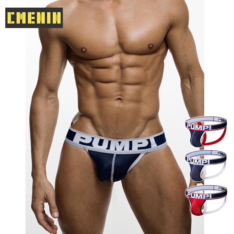 [CMENIN] G String For Men PUMP (1 ชิ้น) Camouflage Modal ชุดชั้นในชายเซ็กซี่ทอง Mens Jockstrap ...