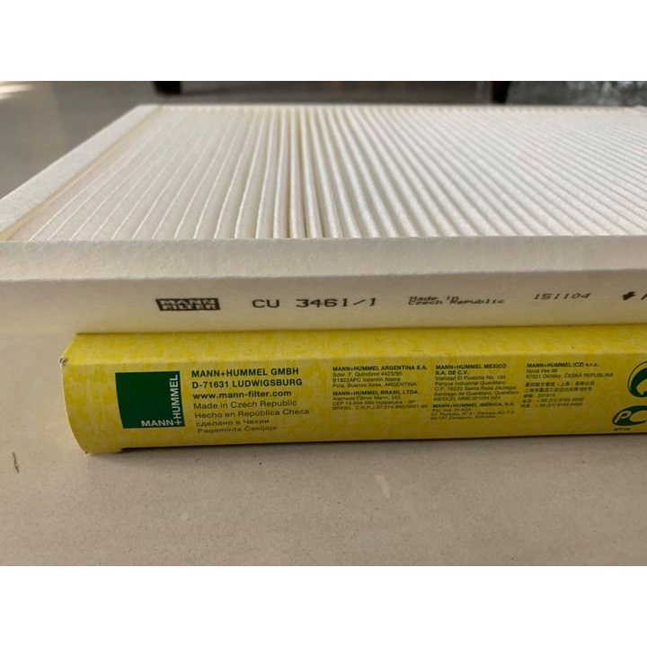 mercedes benz w203 w209 กรองแอร์ ยี่ห้อ แมน ทำในเชค | Shopee Thailand