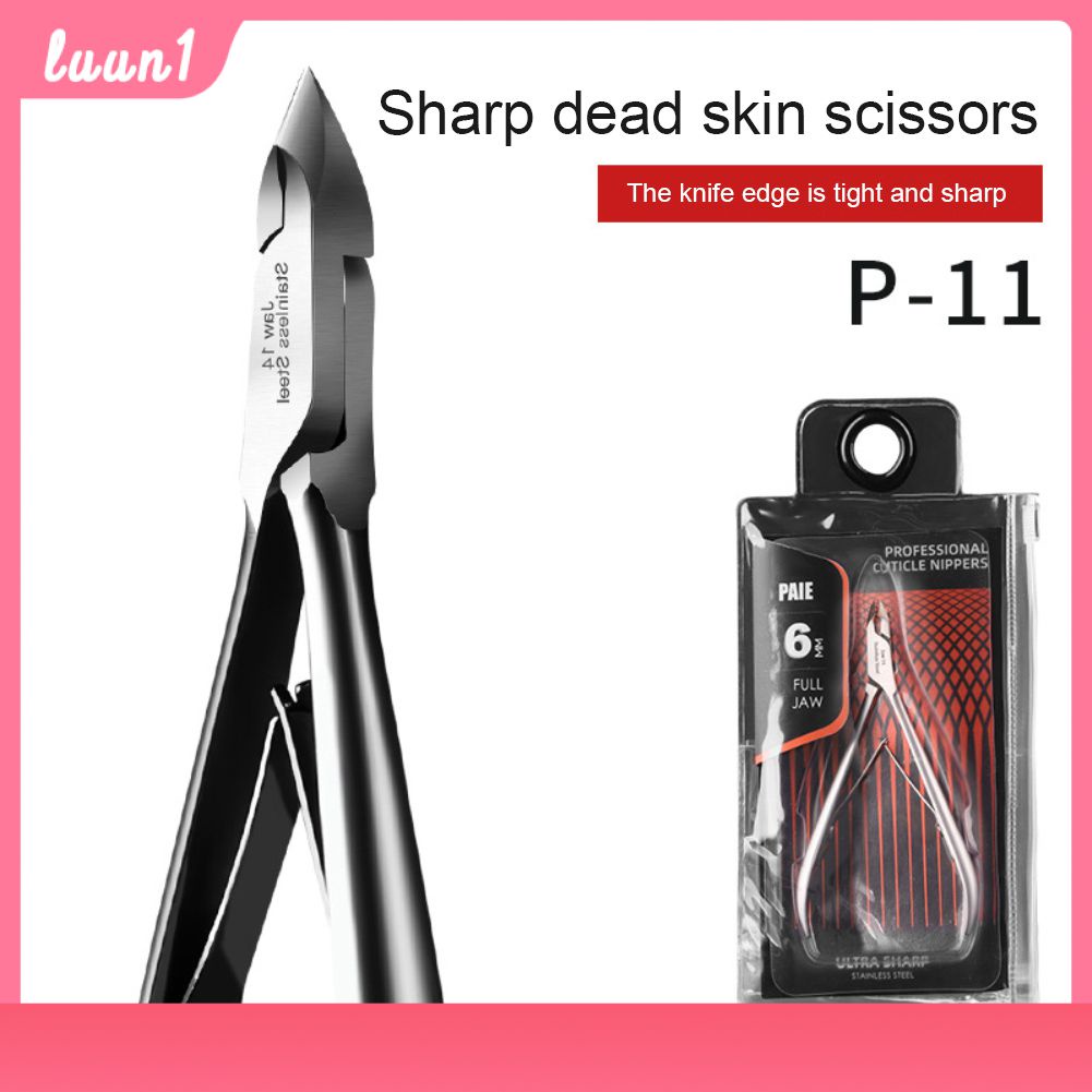 In Stock กรรไกรตัดเล็บ Double Pronged Manicure Tool กรรไกรตัดเล็บ Sharp ...