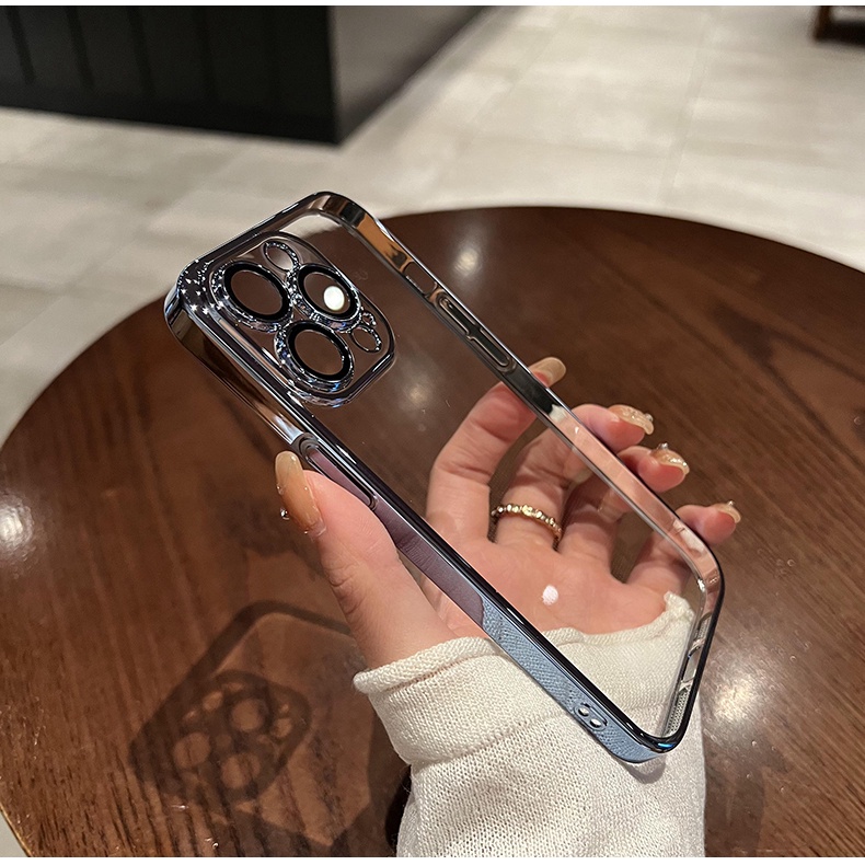 ️จัดส่งทันที ️เคสไอโฟน 14 Pro max เคสไอโฟน11/12/13 Pro Lens protective film case For iPhone 11 ...