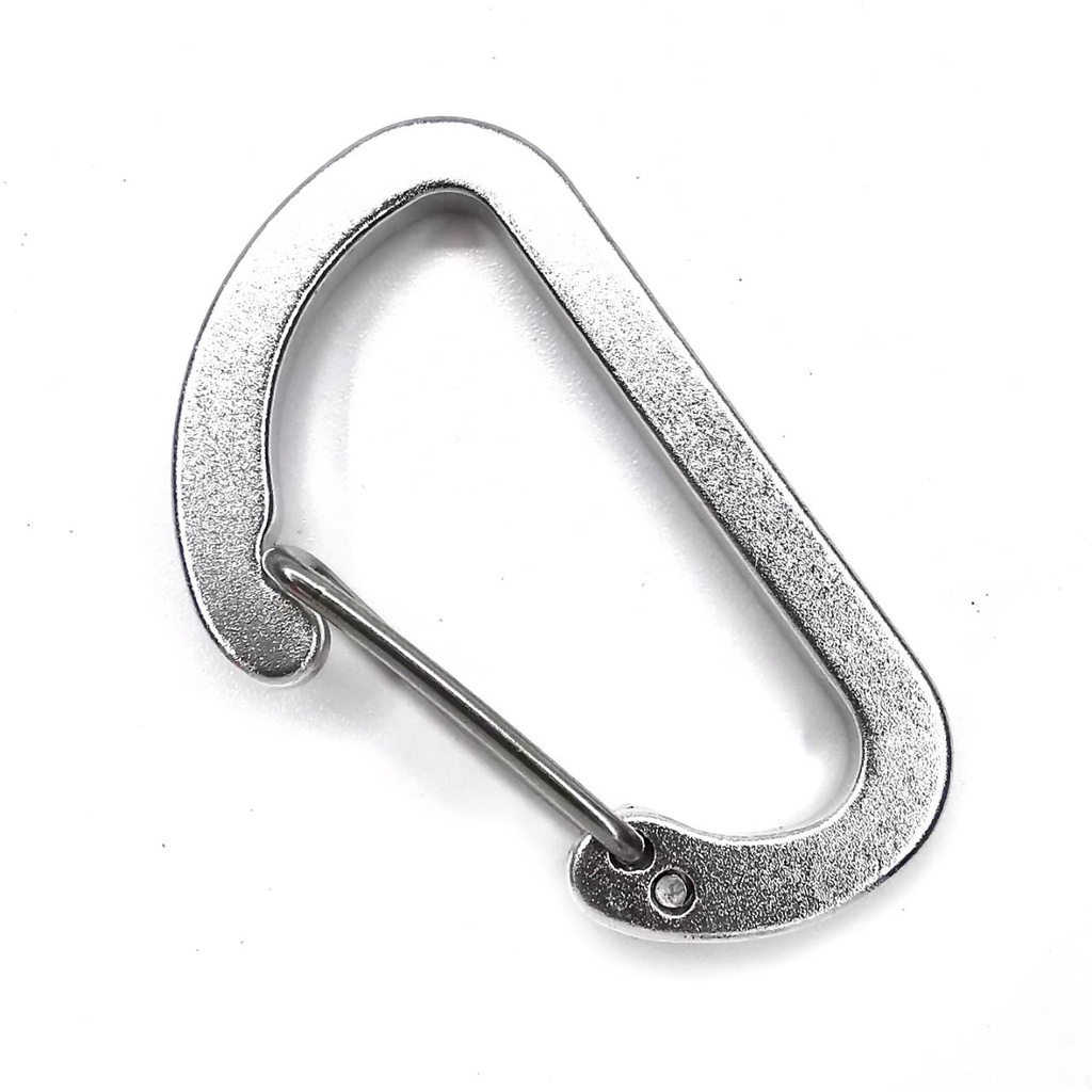 คาราไบเนอร์อลูมิเนียมอัลลอยด์ 4mm. D-Shape Aluminum Alloy Carabiner | Shopee Thailand