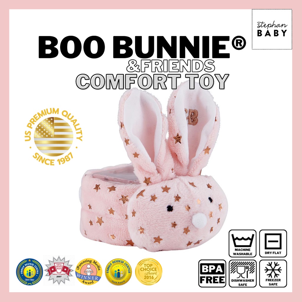 Stephan Baby Boo Bunnie ตุ๊กตาประคบเย็น Cold Pack รูปสัตว์ สำหรับเด็ก ...