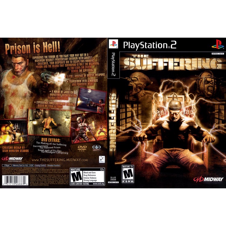 THE SUFFERING [PS2 US : DVD5 1 Disc] | Shopee Thailand