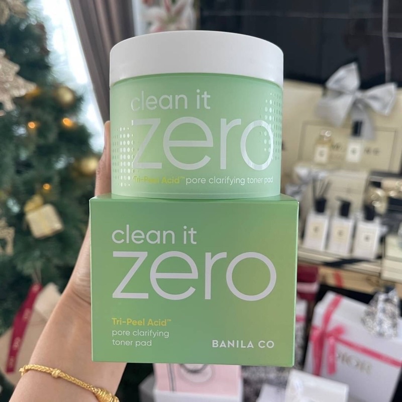 โทนเนอร์ BANILA CO Clean It Zero Toner Pad Pore Clarifying 120mp /60 ...