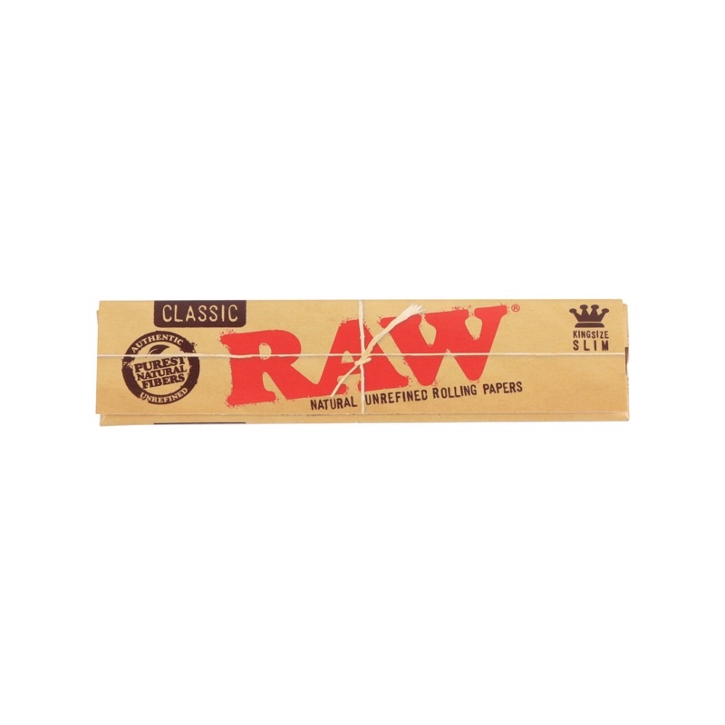 กระดาษ Raw classic kingsize slim (ของแท้100%พร้อมส่ง) | Shopee Thailand