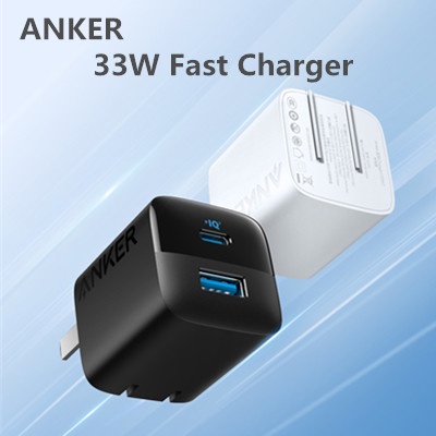 【ของแท้ อย่างเป็นทางการ】ที่ชาร์จ Anker 323 (33W) USB C Anker 33W 2 ...