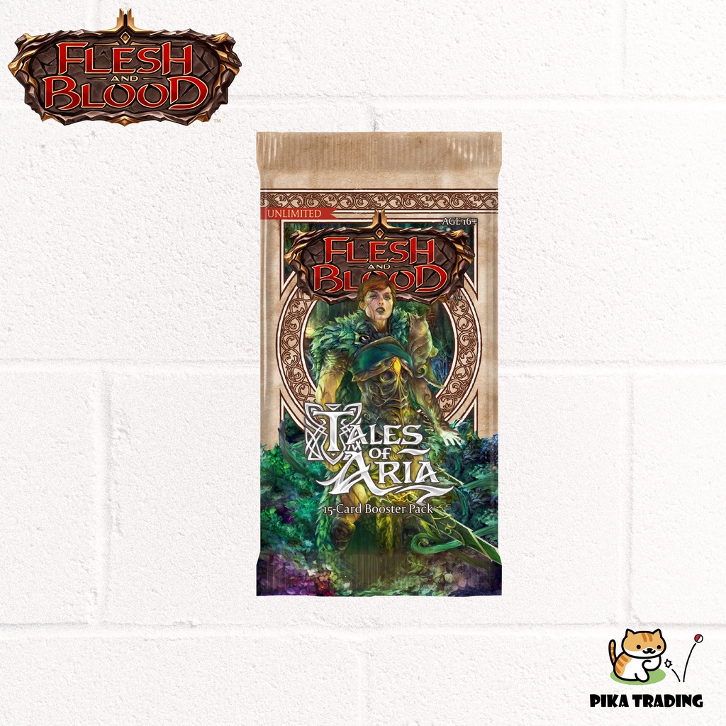 [Flesh and Blood] FAB - Tales of Aria Unlimited Booster Pack (เฟลสแอนด์ ...
