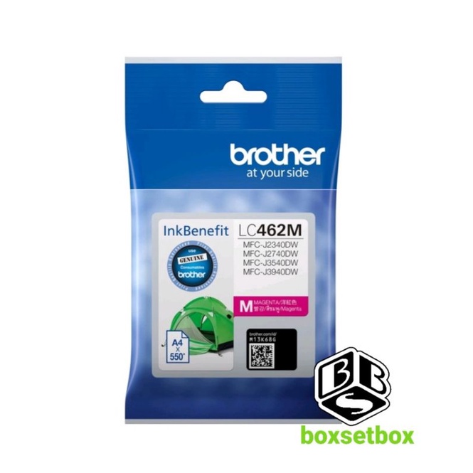 หมึก brother LC462BK C M Y ใช้กับ MFC-J2340DW MFC-J2740D MFC-J3540DW ...