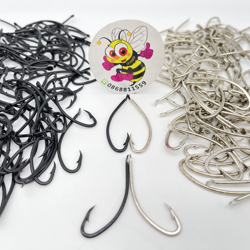 เบ็ดล่อ เบ็ดหยกปลาช่อน EMPEROR HOOK ซองละ 10 ตัว | Shopee Thailand