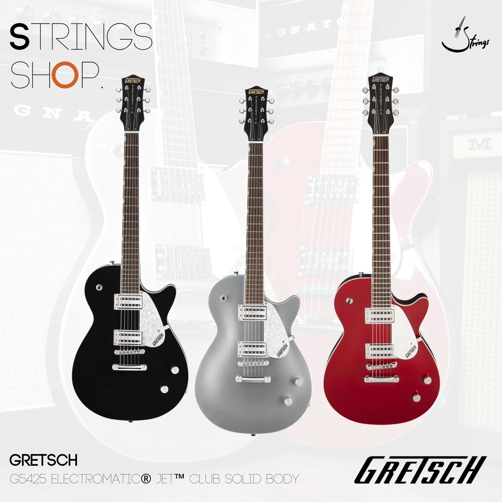 กีตาร์ไฟฟ้า Gretsch G5425 Electromatic® Jet™ Club Solid Body | Shopee ...