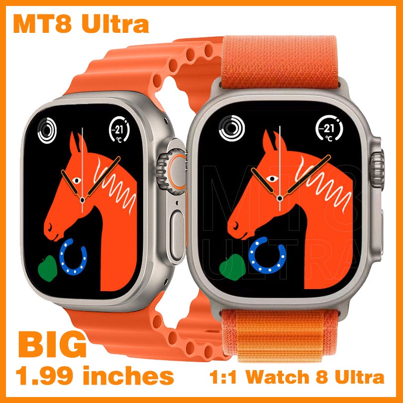 Mt8 Ultra Smart watch 49MM Series 8 NFC สมาร์ทวอทช์ วัดอุณหภูมิร่างกาย ...