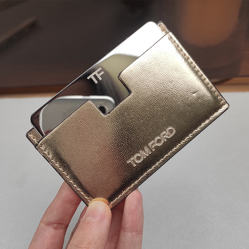 TF Tom Ford Limited กระจกแต่งหน้าสองด้านแบบพกพาพร้อมชุดการ์ดกระจก ...