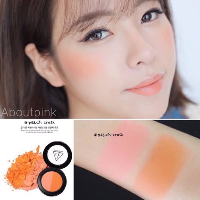 พร้อมส่ง ! 3CE DUO COLOR FACE BLUSH | Shopee Thailand