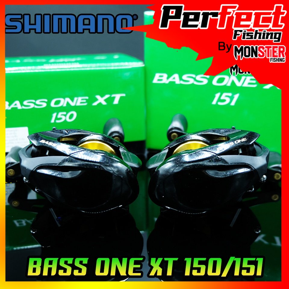 รอกตกปลา รอกหยดน้ำชิมาโน่ SHIMANO BASS ONE XT 150/151 หมุนขวา/หมุนซ้าย (รอบ 7.2:1) | Shopee Thailand