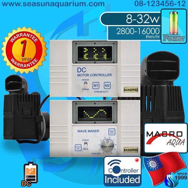 Aqua Macro Wave Maker เครื่องทำคลื่น สร้างคลื่น เครื่องควบคุมปั๊ม AQUAMACRO MCT-333 MCT-555 MT ...
