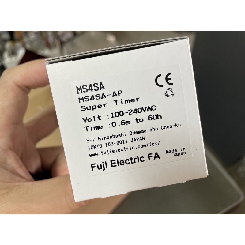 Timer Fuji MS4SA-AP 100-240 VAC | Shopee Thailand
