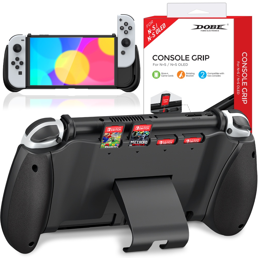 เคสแข็ง กันกระแทก พร้อมช่องใส่การ์ดเกม อุปกรณ์เสริม สําหรับ Nintendo Switch OLED NS OLED ...