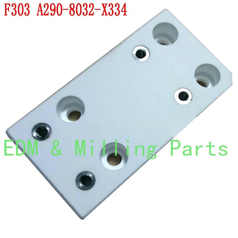 CNC FANUC Wire EDM Part Lower Ceramics Insulation Board F303 A290-8032 ...