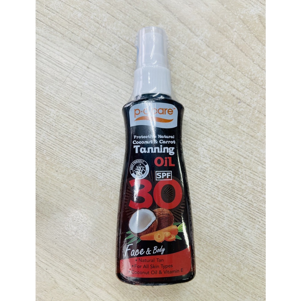 P.O. Care Coconut tanning Oil โคโคนัทออยล์สำหรับทาผิวก่อนออกแดด ...