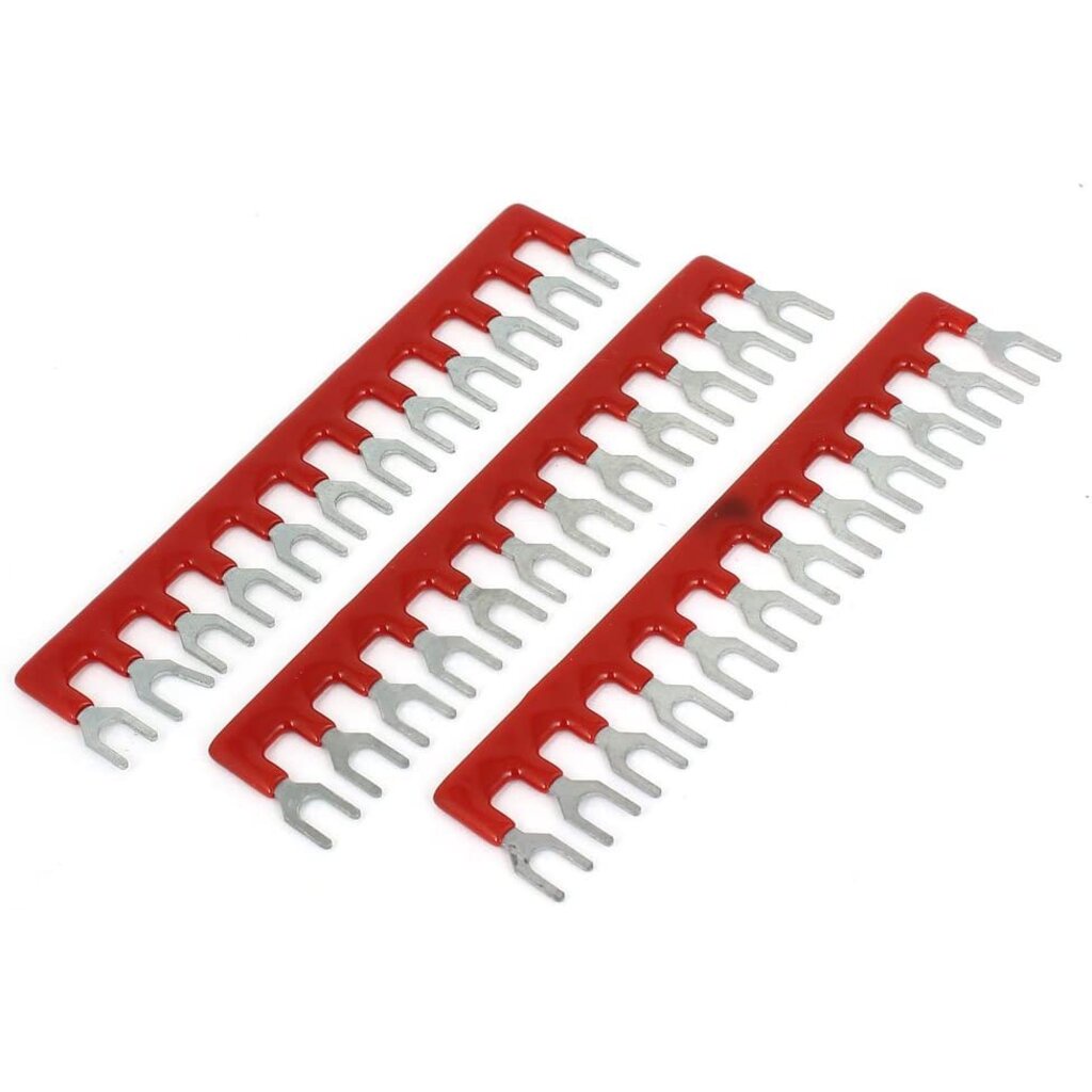 ชอร์ตติ้งบาร์ Shorting Bar 3P 4P 6P 12P ใช้กับ Terminal Block 600V 25A ...