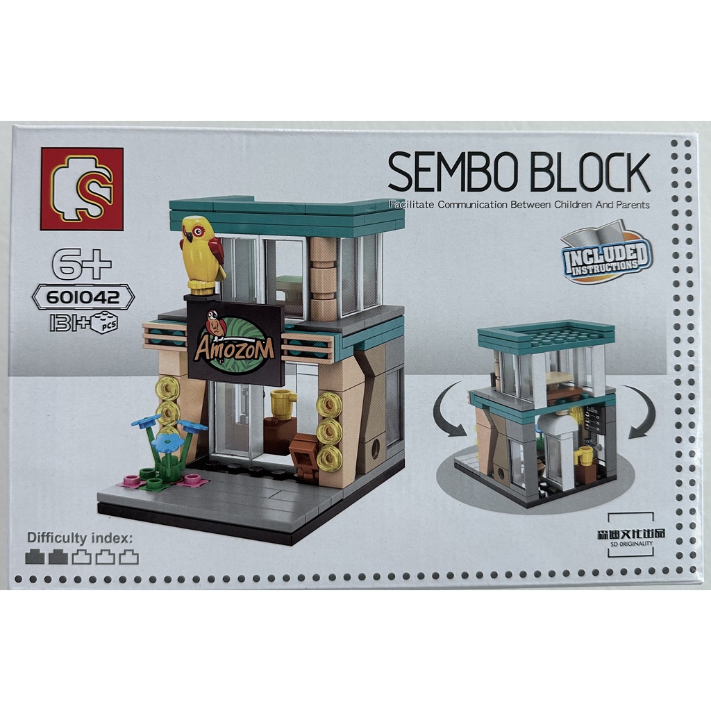 [พร้อมส่ง!!] ชุดบล็อคตัวต่อ SEMBO BLOCK ร้านค้า Street Food ตัวต่อ ...