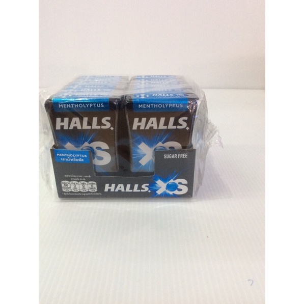 HALLS. XS (ฮอลล์ เอ็กซ์เอส)1แพ็ค 12 กล่อง | Shopee Thailand