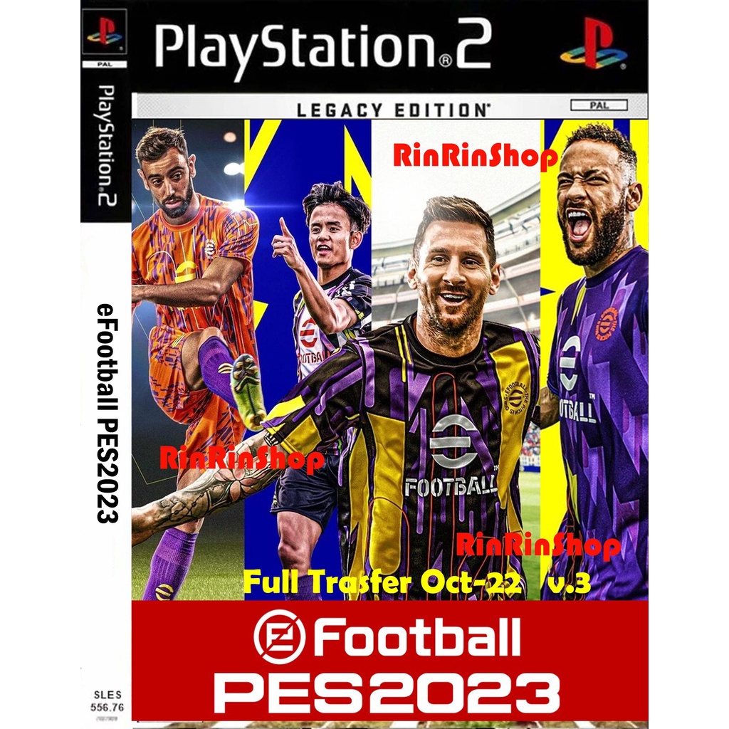 แผ่นเกมส์ eFOOTBALL PES 2023 v.3 ฮาแลนด์,นูเญซ,เลวานดอฟสกี้,แอนโทนี่,คา ...