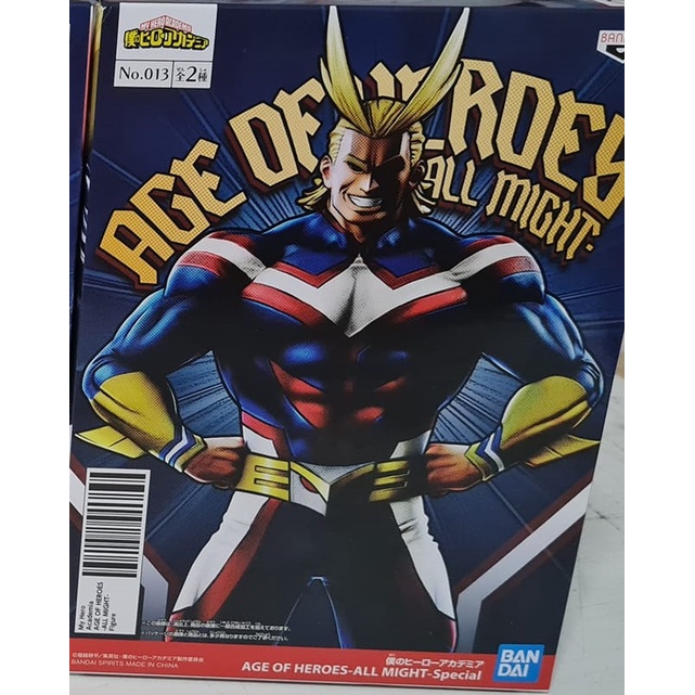 [Banpresto] มือ 1 ของแท้ Lot.JP My Hero Academia MHA AGE OF HEROES ALL ...
