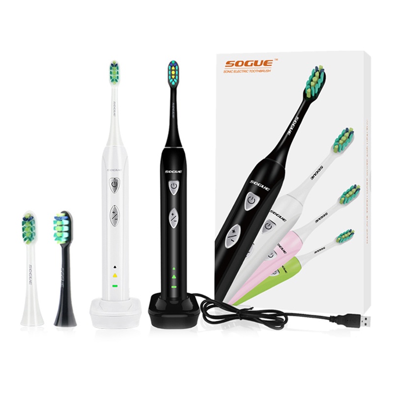 SOGUE Sonic Electric Toothbrush Electronic Maglev Motor USB Charge 1 ...