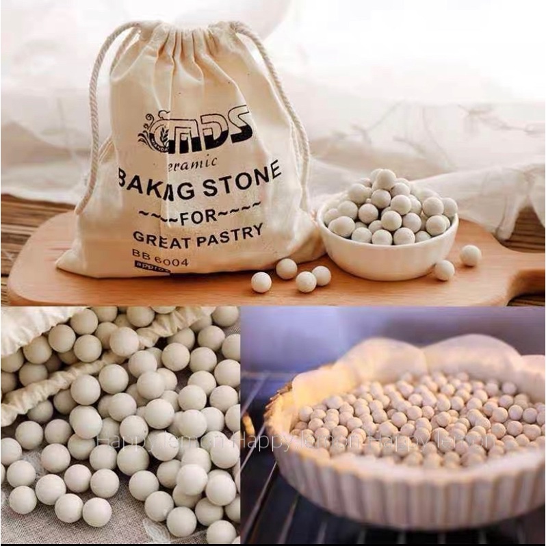 •พร้อมส่ง•หินทับทาร์ต หินอบขนม หินอบพาย หินอบทาร์ต หินเบเกอรี่ 500 กรัม ...