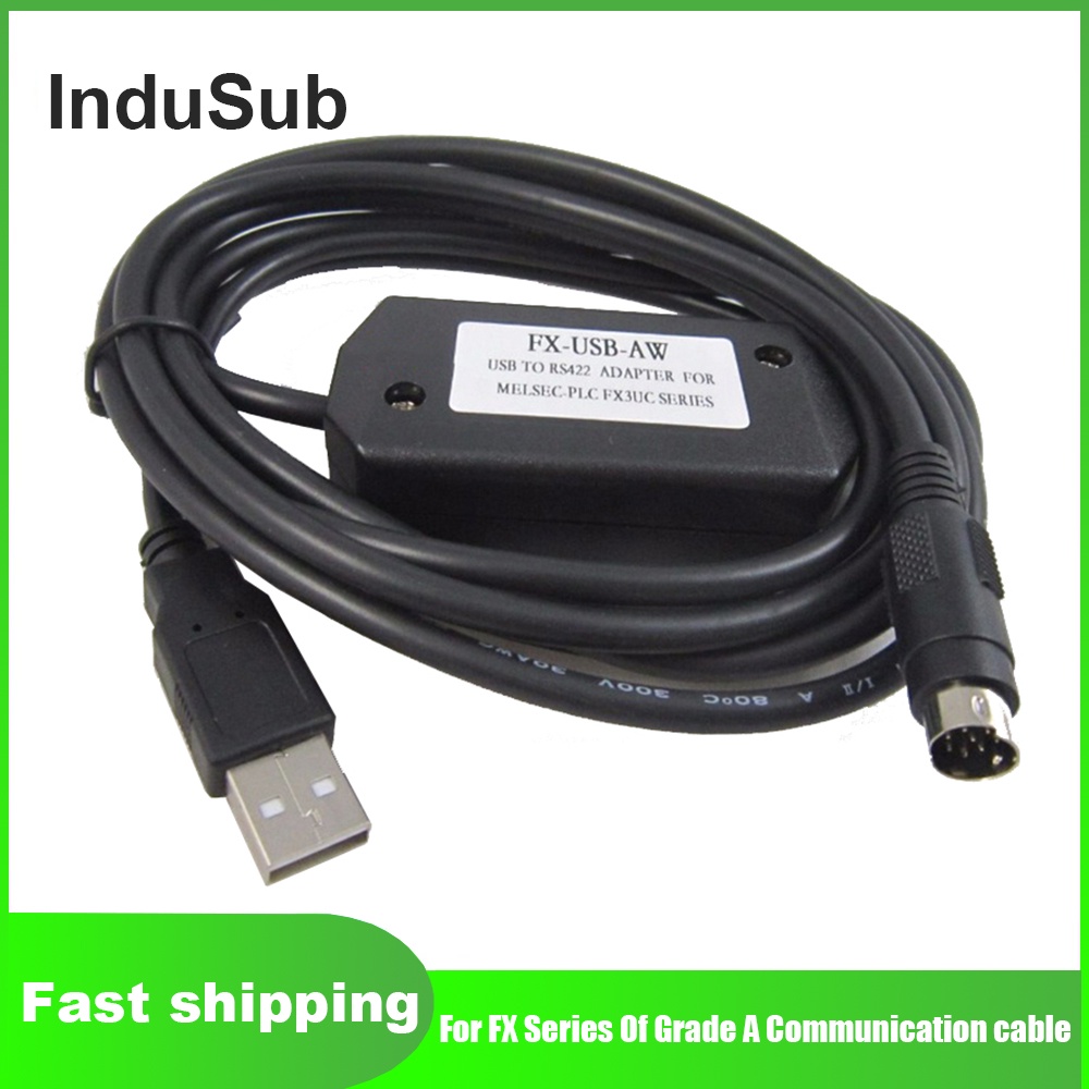 YY FX-USB-AW PLC สายการเขียนโปรแกรมสําหรับ FX Series ของสายการสื่อสาร ...