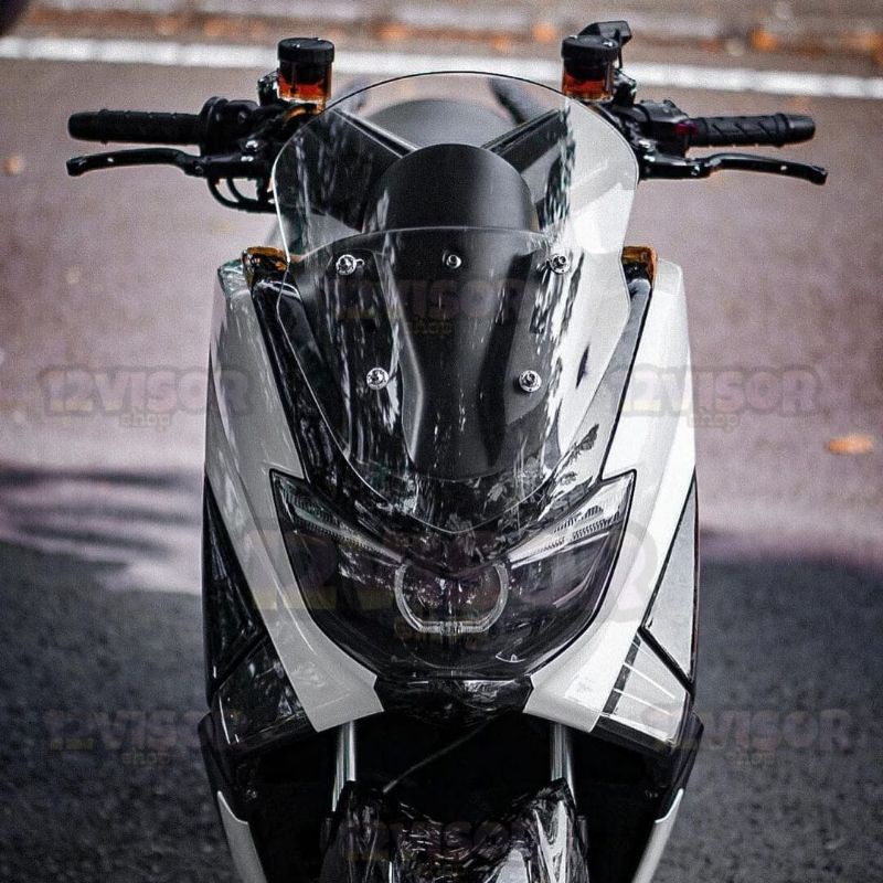 กระจกบังลม MODEL NMAX OLD TYPE THAILAND. Old THAI NMAX VISOR 4MILI ...