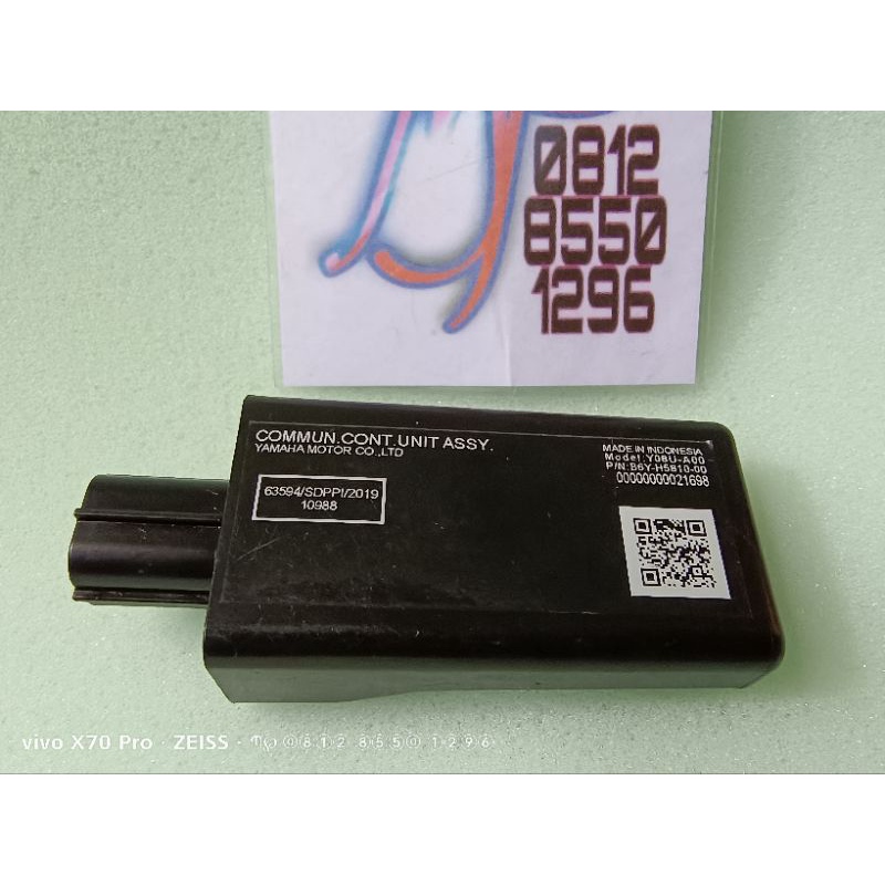 Ccu COMMUNICATION CONTROL UNIT ORIGINAL YAMAHA ALL NEW NMAX CONECTED ...