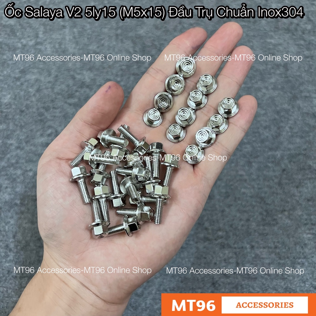 Salaya V2 Snail 5ly 5mm 5ly15 (M5x15) 304 สแตนเลสสตีลหัวทรงกระบอก ...