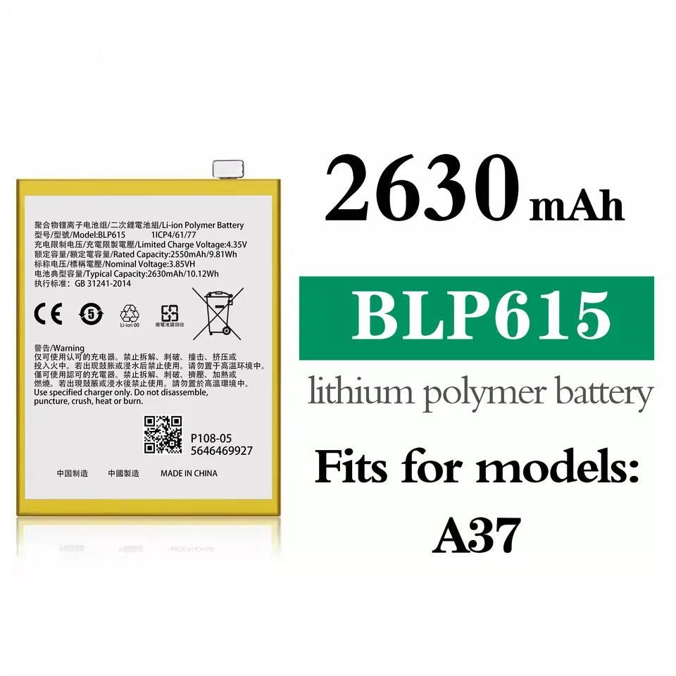 แบตเตอรี่ ใช้กับ OPPO A37 Battery BLP615 รับประกัน 6 เดือน | Shopee ...