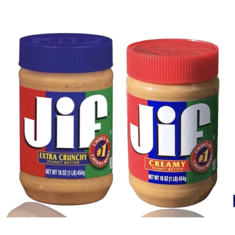 JIF จิฟ เนยถั่วแบบบดละเอียด 454 g. | Shopee Thailand