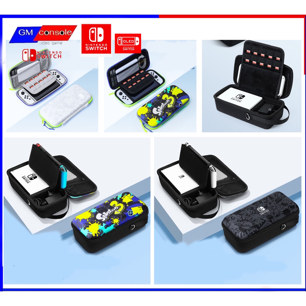 กระเป๋าใสเครื่องและอุปกรณ์Nintendo Switch/oled Splatoon 3 Caseกระเป๋าใส ...