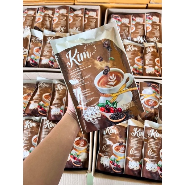 Kim Coffee คิมคอฟฟี่ / โกโก้ ( 1 ห่อ 10 ซอง ) | Shopee Thailand