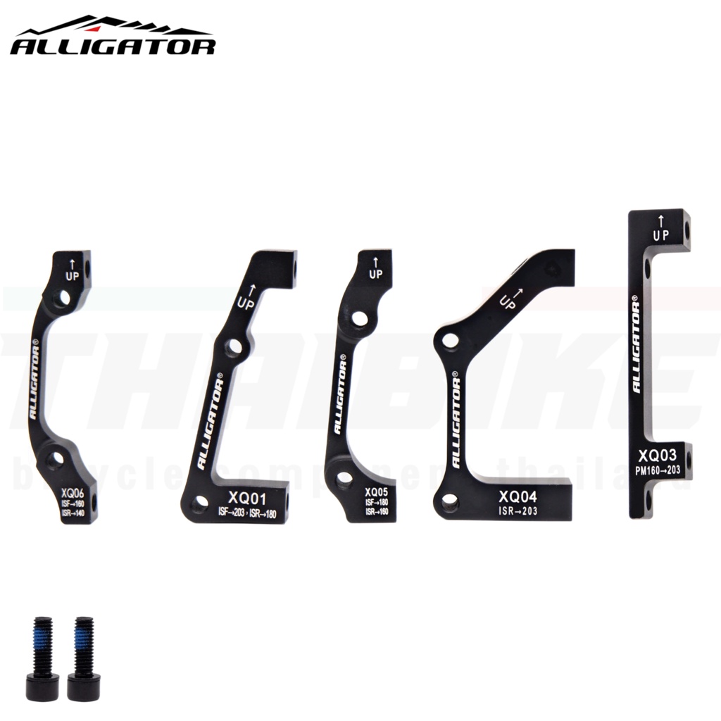 ADAPTER แปลงขนาดใบดิสจักรยาน ALLIGATOR Disc Brake Adapter 140mm 160mm ...