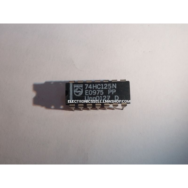 SN74HC125N 74HC125 N ไอซี DIP-14 ขา IC ยี่ห้อ PHILLIPS ฟิลลิป ของแท้ อุปกรณ์ อะไหล่ ...