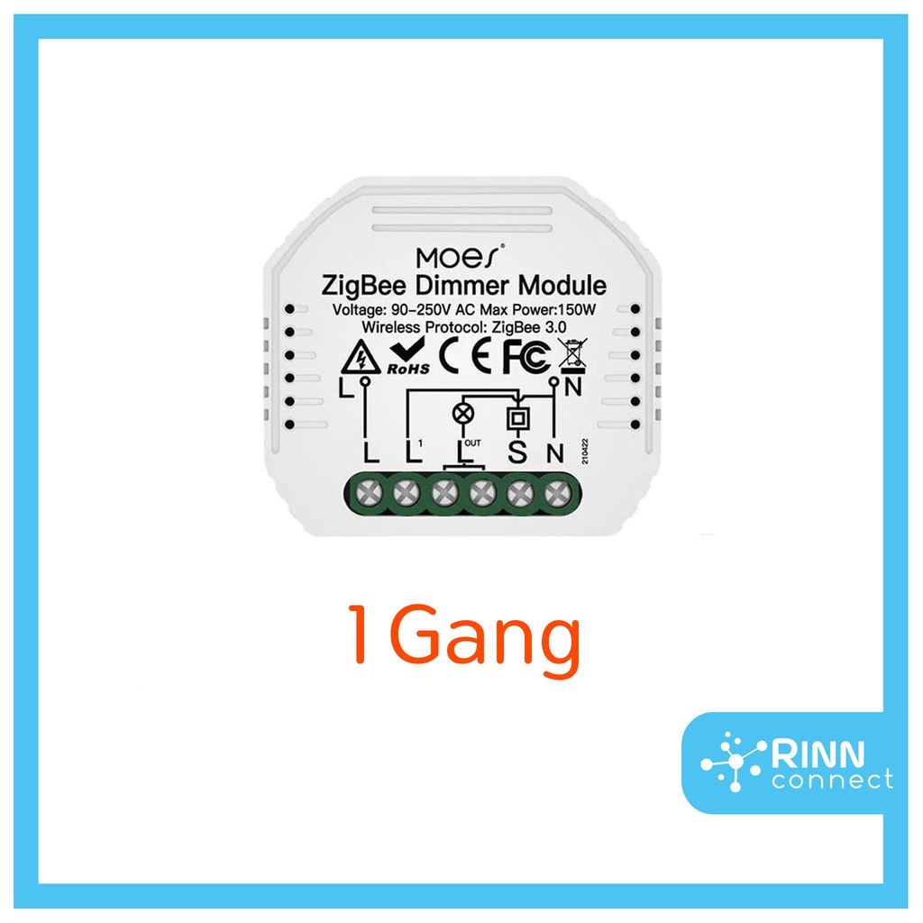 Tuya Zigbee Smart Dimmer Switch Module with Neutral Homekit Google Home ...