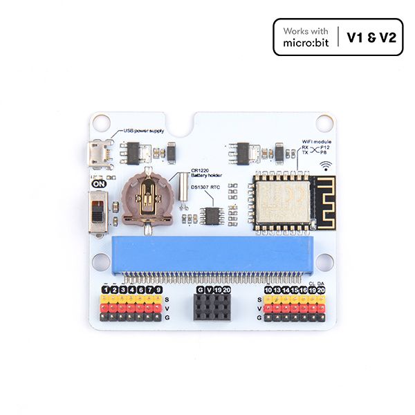 บอร์ดขยายสำหรับไมโครบิต IOT:bit (Internet WIFI Extension Board For ...