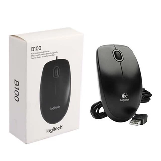 MOUSE (เม้าส์) LOGITECH B100 USB (BLACK) - ประกัน 3 ปี ราคาพิเศษ | ซื้อ ...