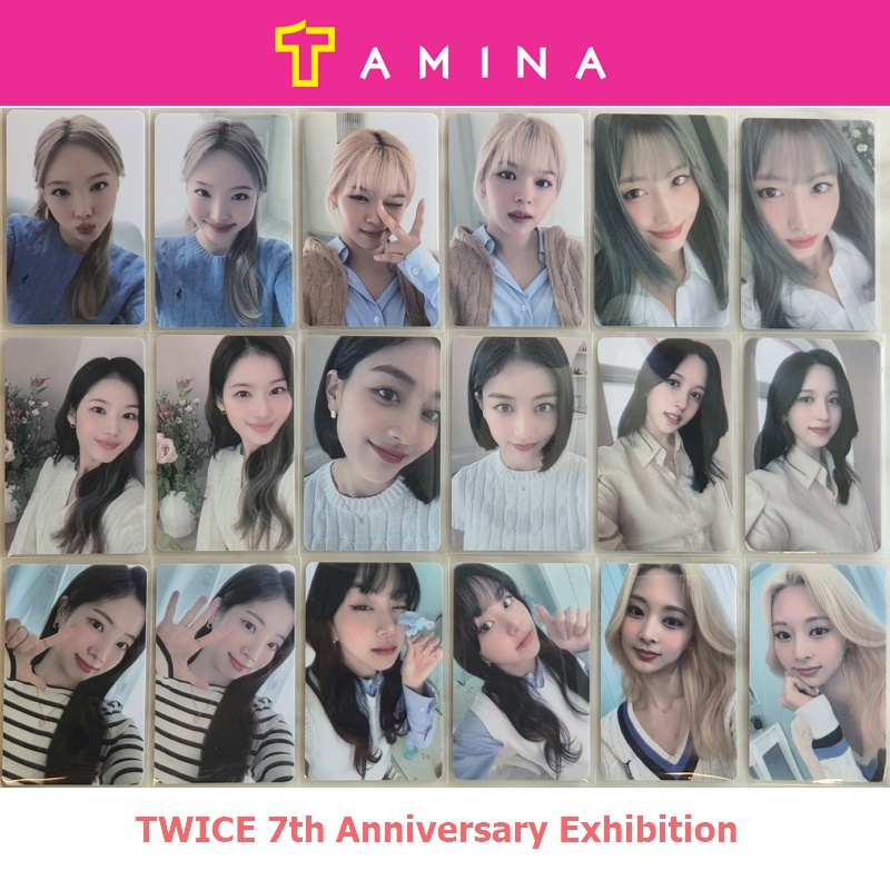 TWICE 7th Anniversary Exhibition Lucky Draw Photocard | Shopee Thailand