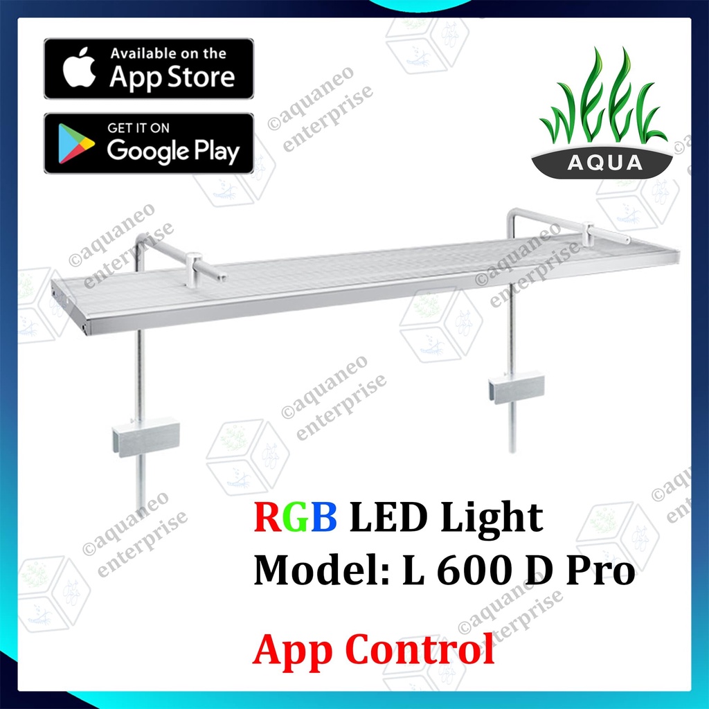 Week Aqua ไฟ LED RGB รุ่น L600 D Pro 55W สําหรับติดตู้ปลา | Shopee Thailand